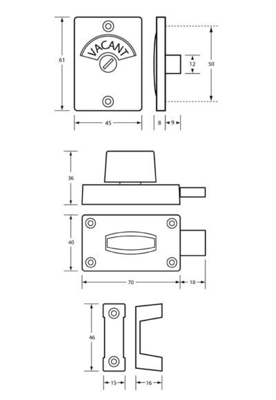 100_SCP - 100 Series Lock and Indicator Set - Kirk Build